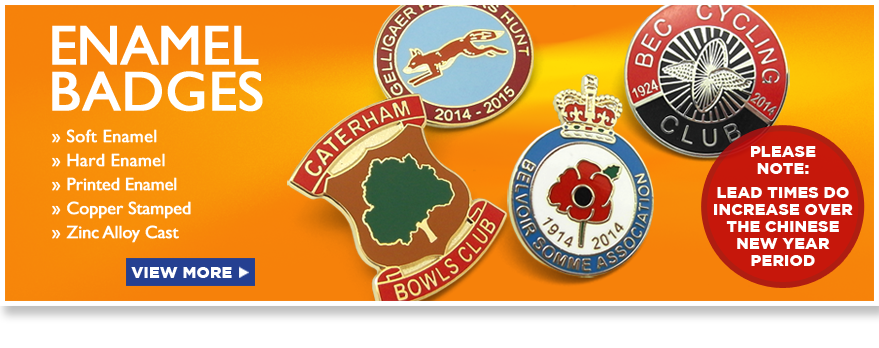 MBC Badges: Specialist UK supplier of enamel, embroidered, woven and ...