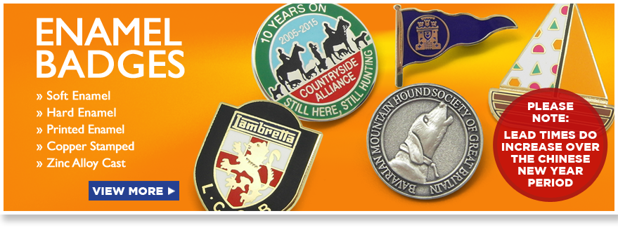 MBC Badges: Specialist UK supplier of enamel, embroidered, woven and ...