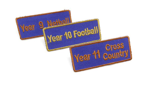 Embroidered Badges with Laser Cut Edges | MBC Badge Company